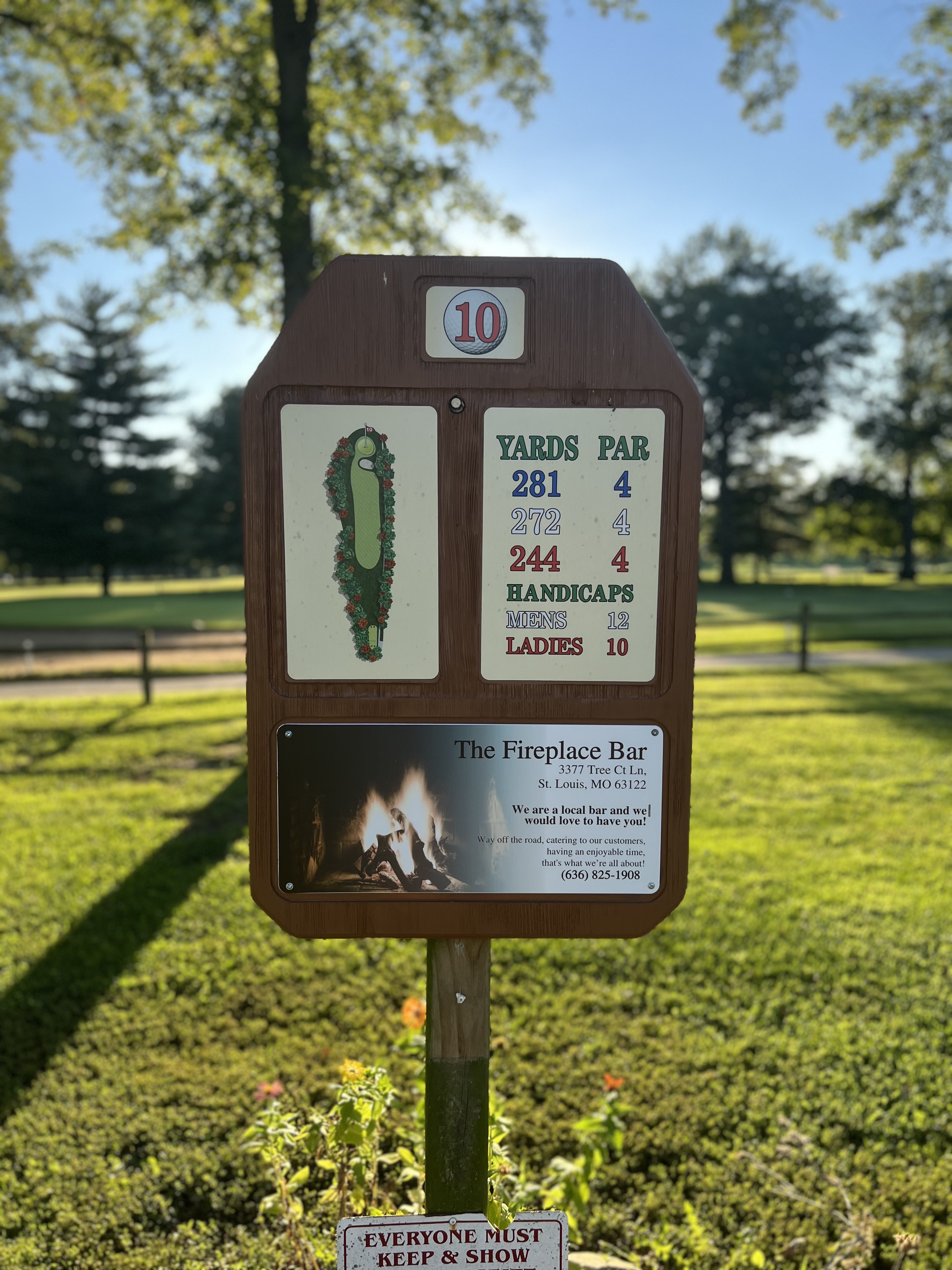 18 hole golf course details - Riverside Golf Club